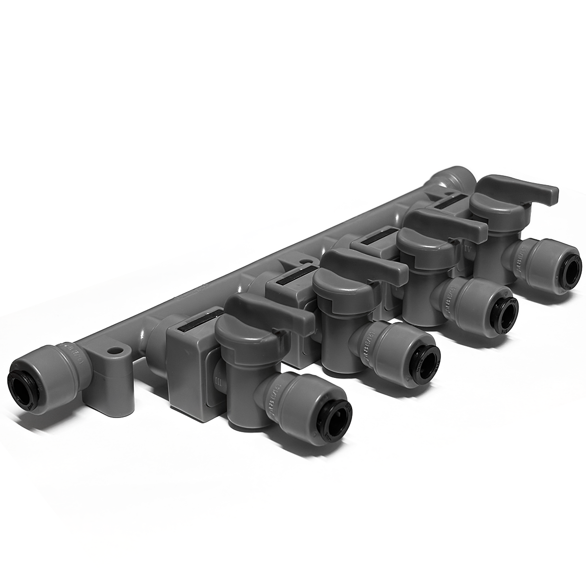4 Way Gas Manifold x 8mm Duotight Female - Gas Line Splitter — Brew HQ