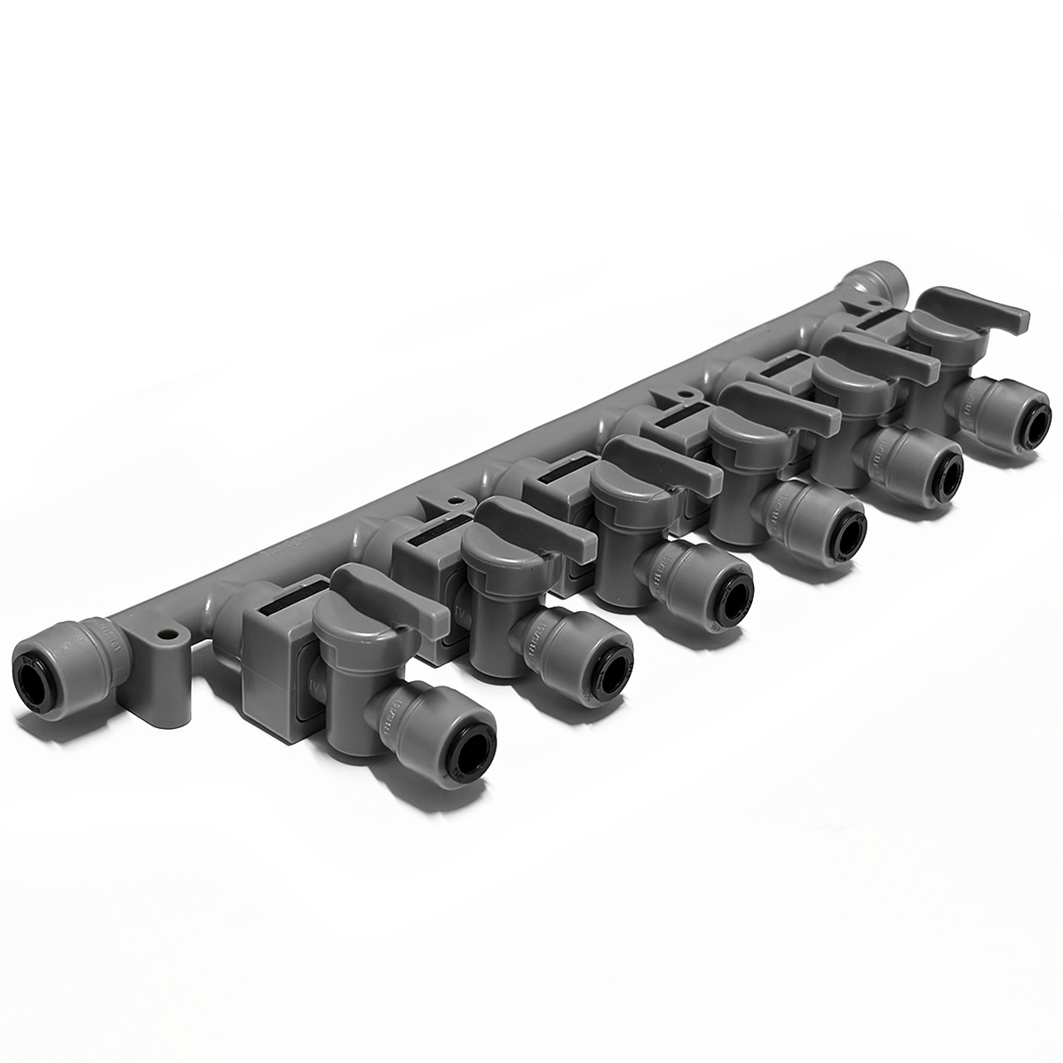 6 Way Gas Manifold x 8mm Duotight Female - Gas Line Splitter — Brew HQ