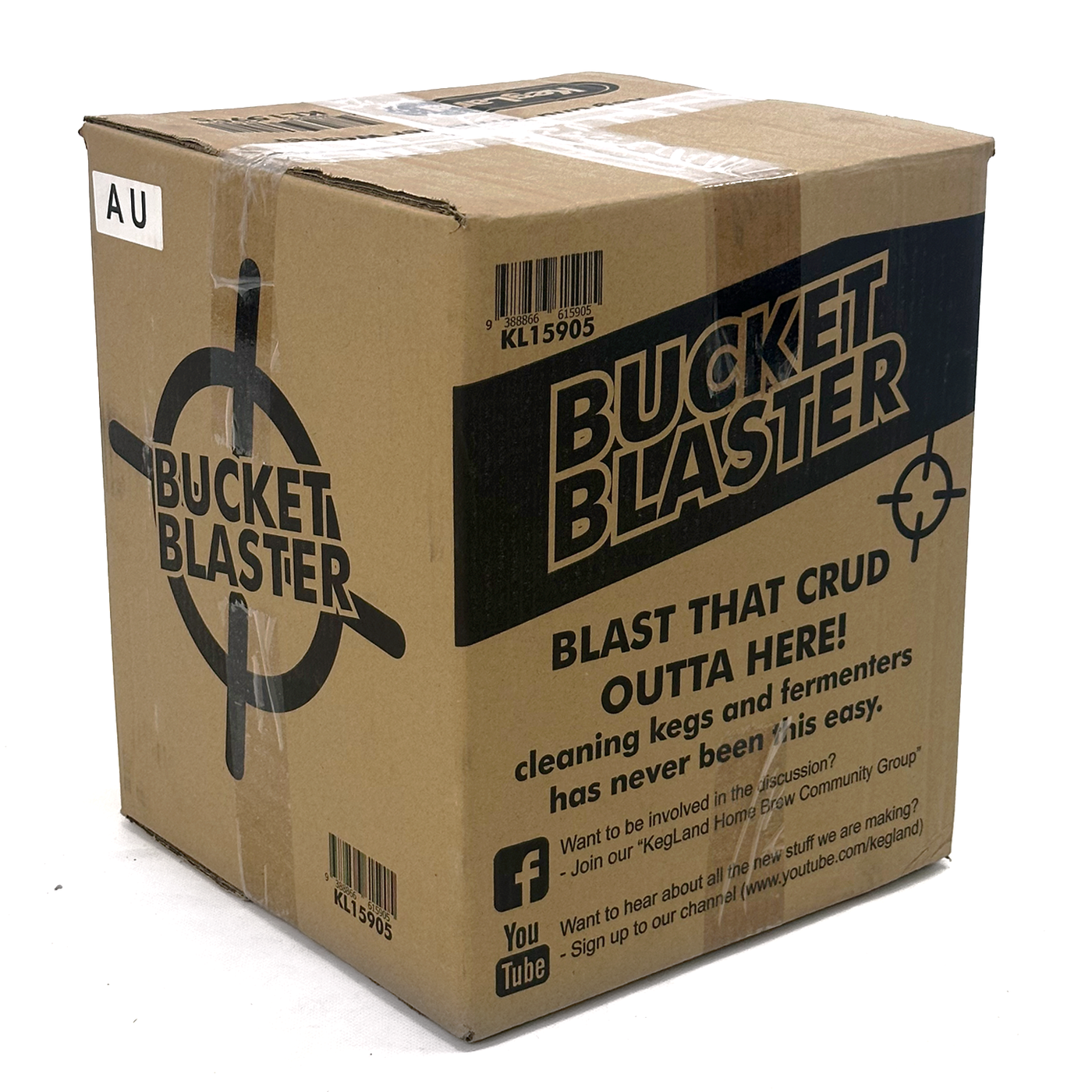 Bucket Blaster Keg and Fermenter Washout Kit — Brew HQ