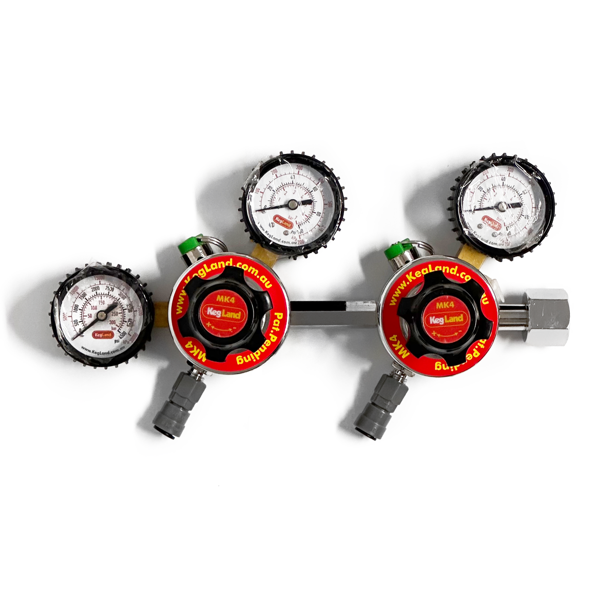 Dual Pressure CO2 Gas Regulator MK 4 Dual Guage Multi Gas - Type 30 ...