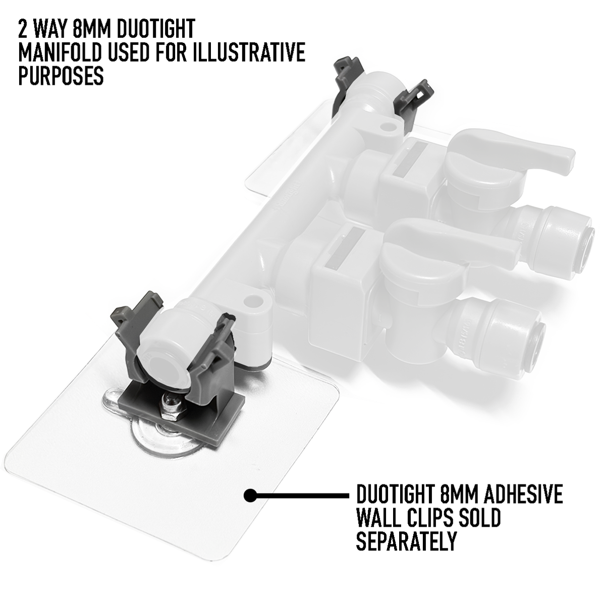 6 Way Gas Manifold x 8mm Duotight Female - Gas Line Splitter — Brew HQ