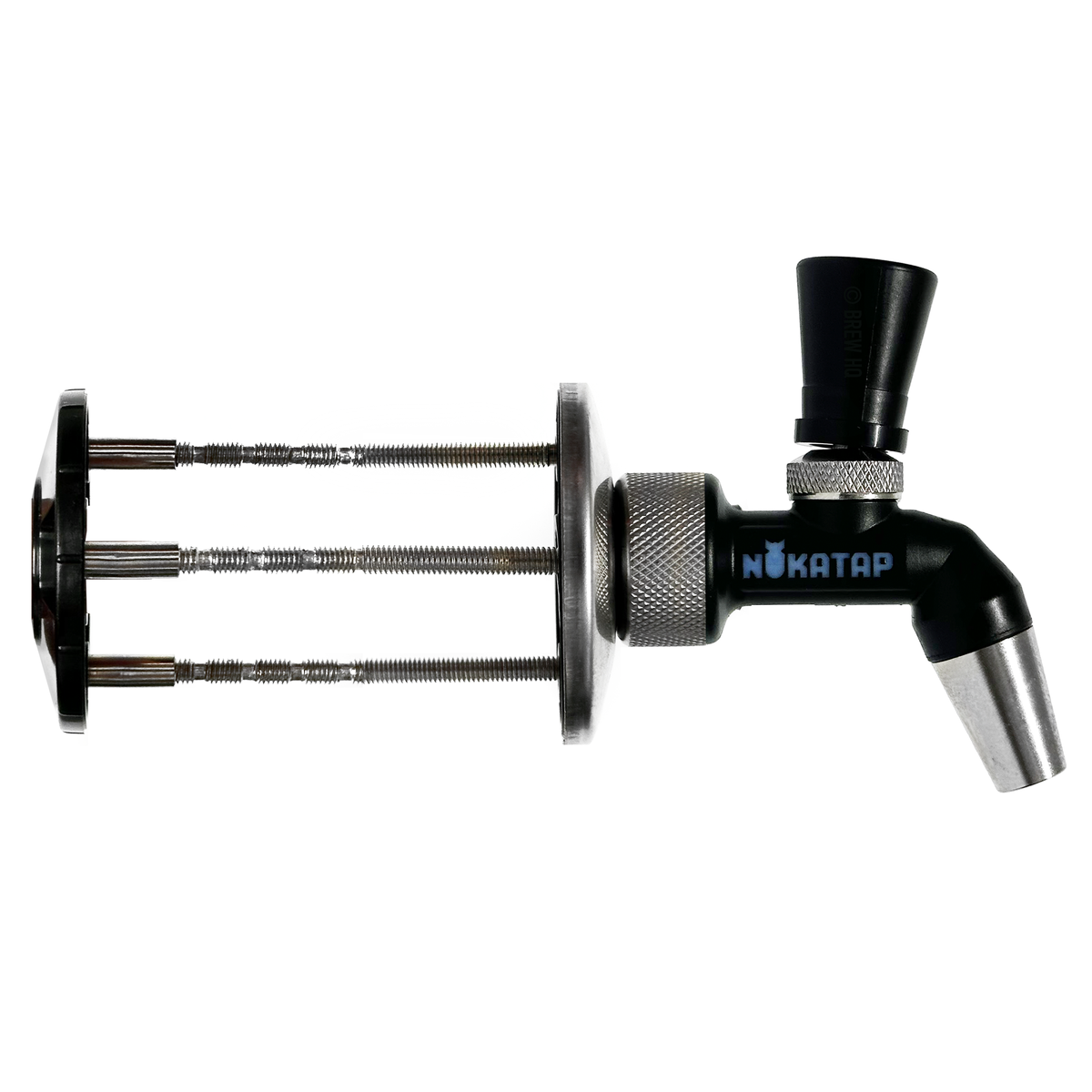 NUKATAP Mini with 8mm Duotight Wall Mount Shank Bundle — Brew HQ