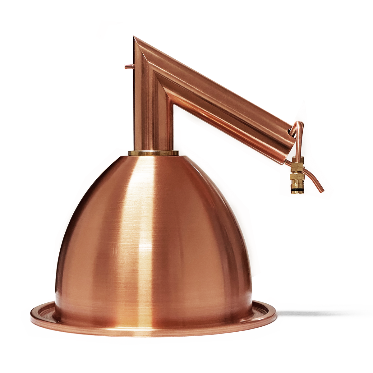 Pure Distilling Copper Pot Condenser and Alembic Dome — Brew HQ