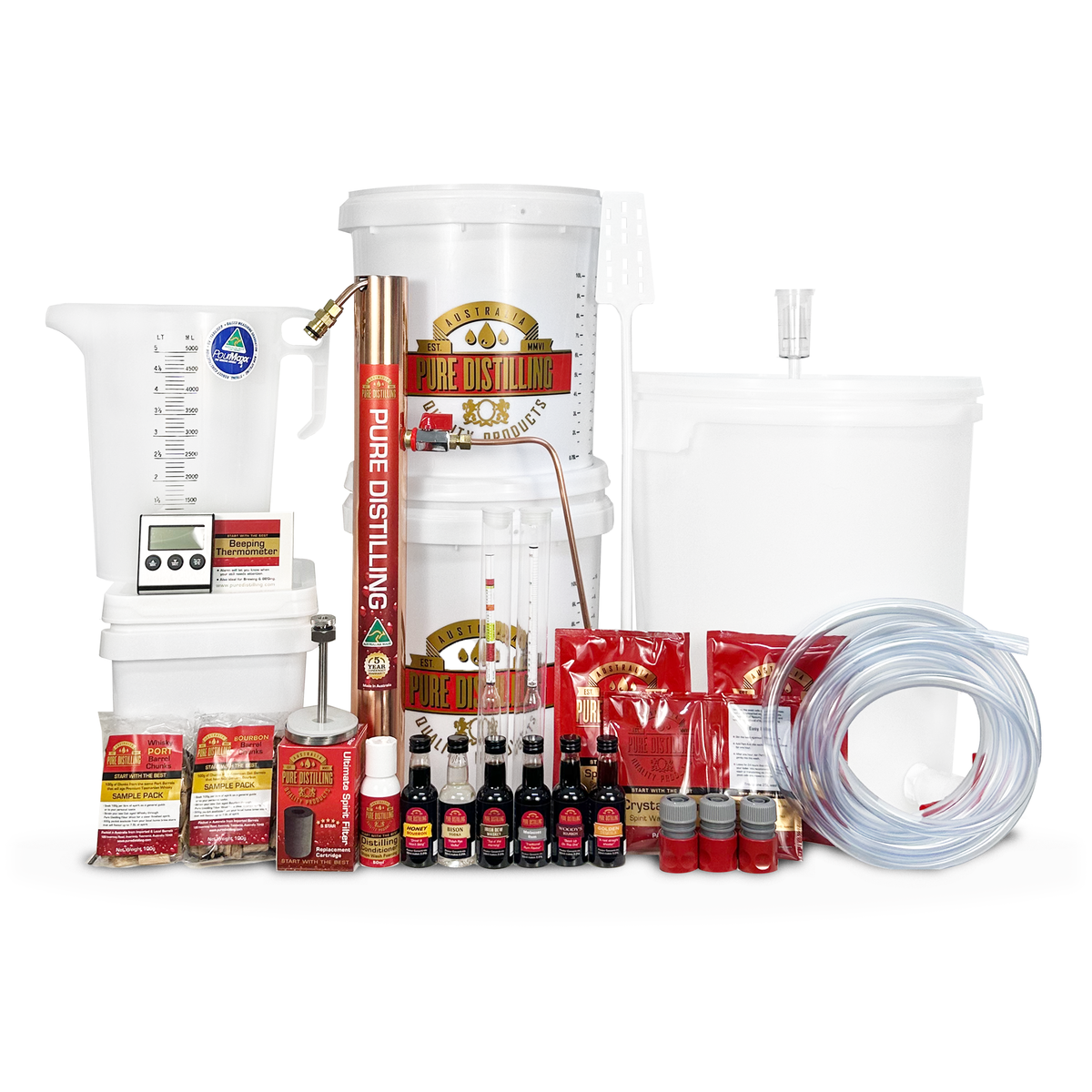 Pure Distilling Distillery Kit - Reflux Bundle — Brew HQ