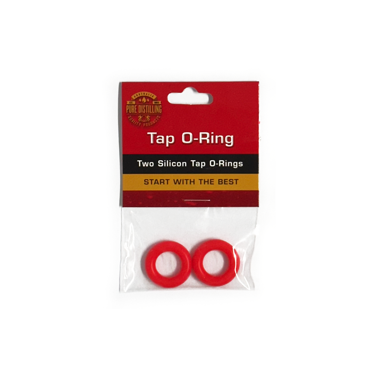 Pure Distilling Silicon Reflux Condenser Tap O-Ring x 2 — Brew HQ