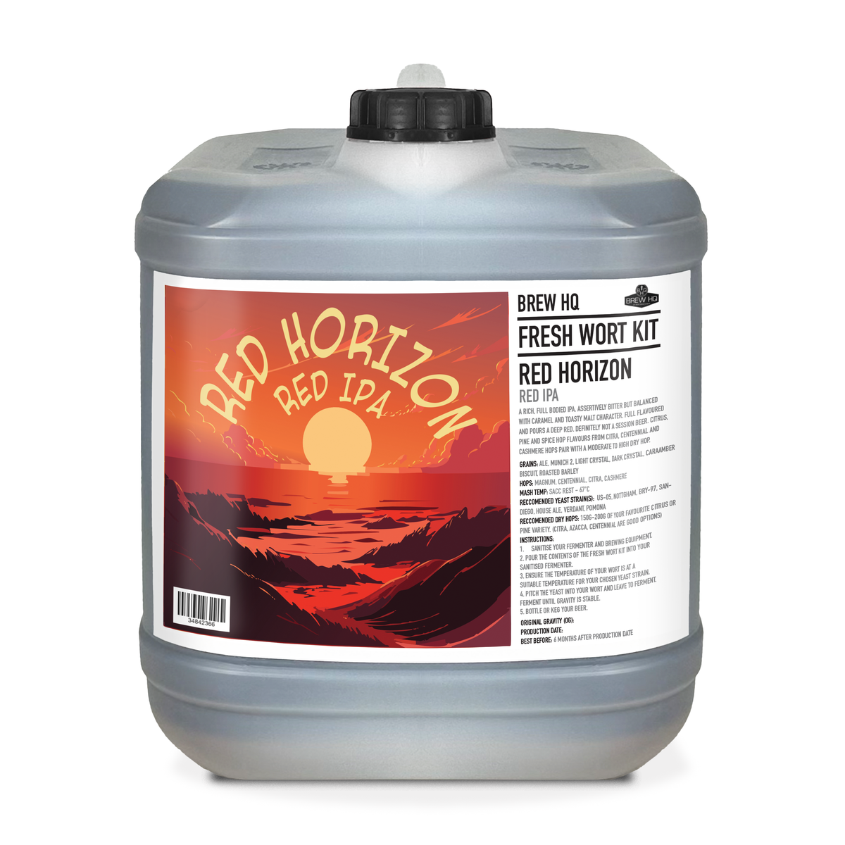 Red Horizon Red IPA 20L Fresh Wort Kit - Limited Release — Brew HQ