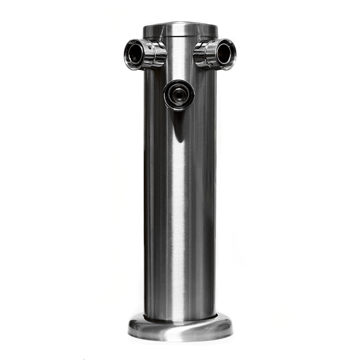 Stainless Steel Triple Tap Font Kit — Brew HQ