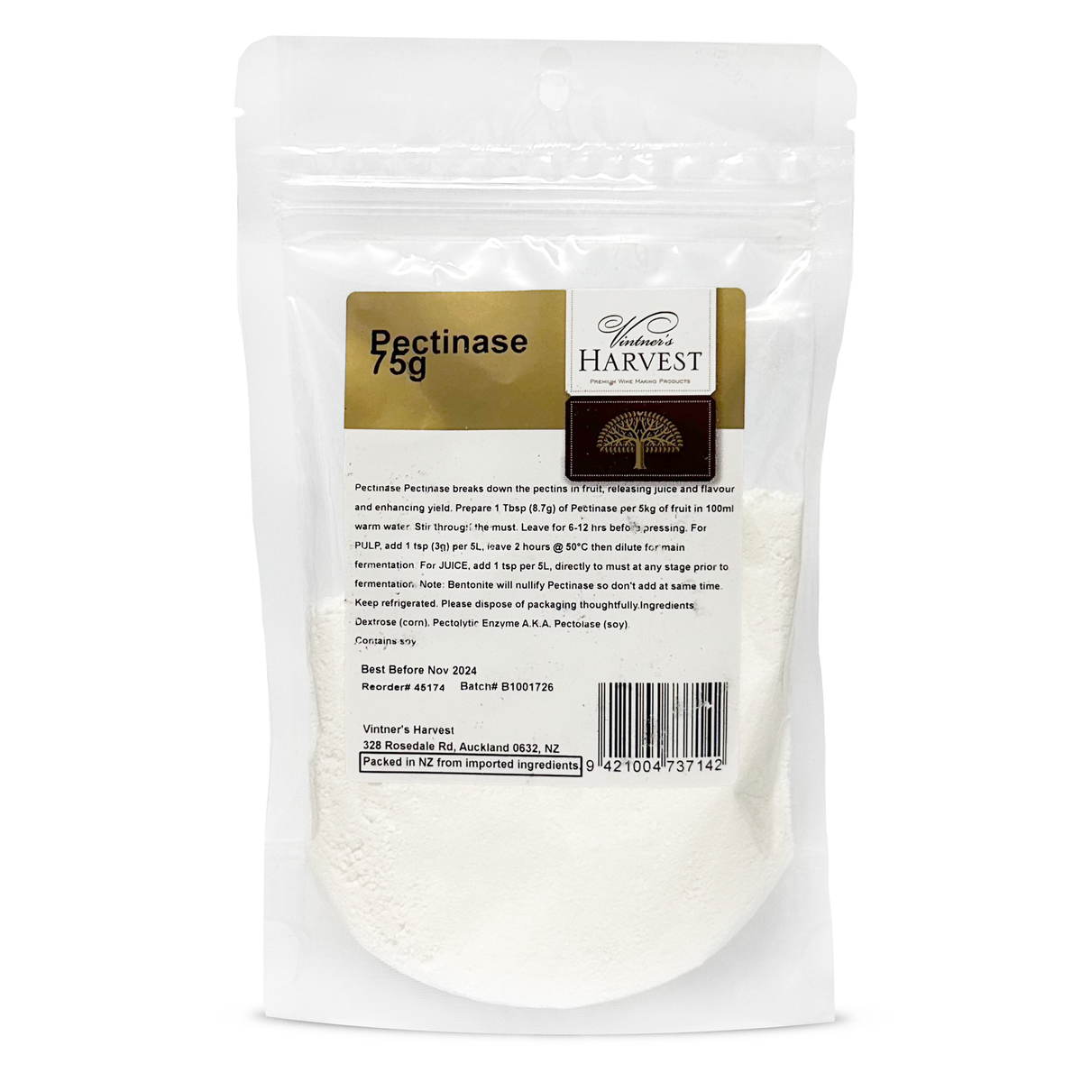 Vintners Harvest Pectinase - 75g — Brew HQ
